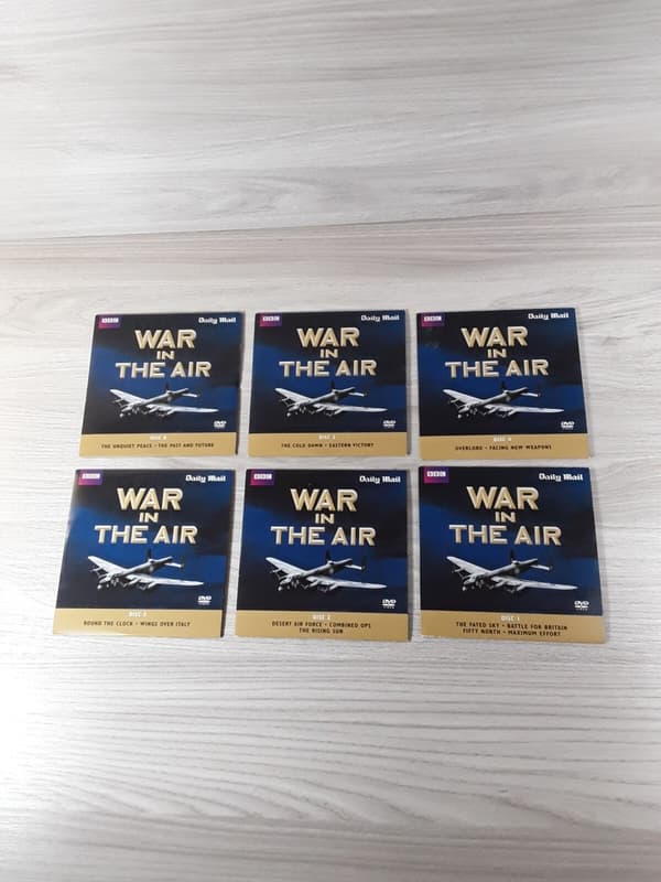 Daily Mail War In The Air Collection Set Of 6 DVD Brand New | CDON
