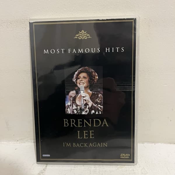 BRENDA LEE I'M BACK AGAIN THE MOST FAMOUS HITS Music DVD Brand New | CDON