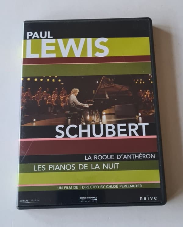 Paul Lewis Schubert The Castle Of Antheron The Pianos DVD Brand New | CDON