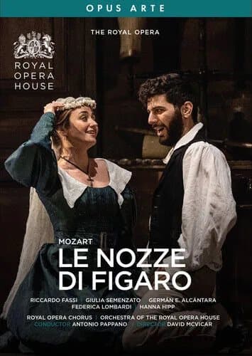 Le Nozze Di Figaro: Royal Opera House (Pappano) DVD (2023) Cert TBC ...