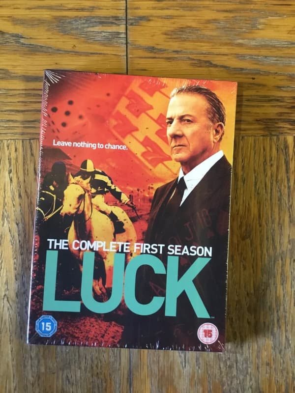 Luck complete season 1 3 X Disc DVD series one boxset Dustin Hoffman ...