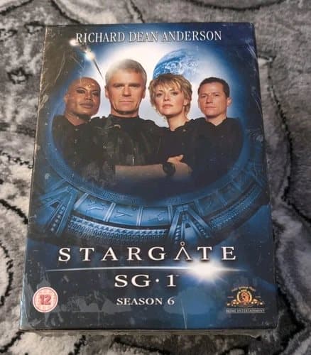 STARGATE SG-1 COMPLETE SEASON 6 DVD BOX SET 6 DISCS Region 2 Brand New ...