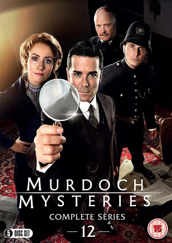 Murdoch Mysteries: Complete Series 12 [15] DVD Box Set Region 2 Brand ...