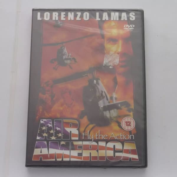 Air America: Fly the Action film 1986 DVD Lorenzo Lamas Region 0 PAL ...