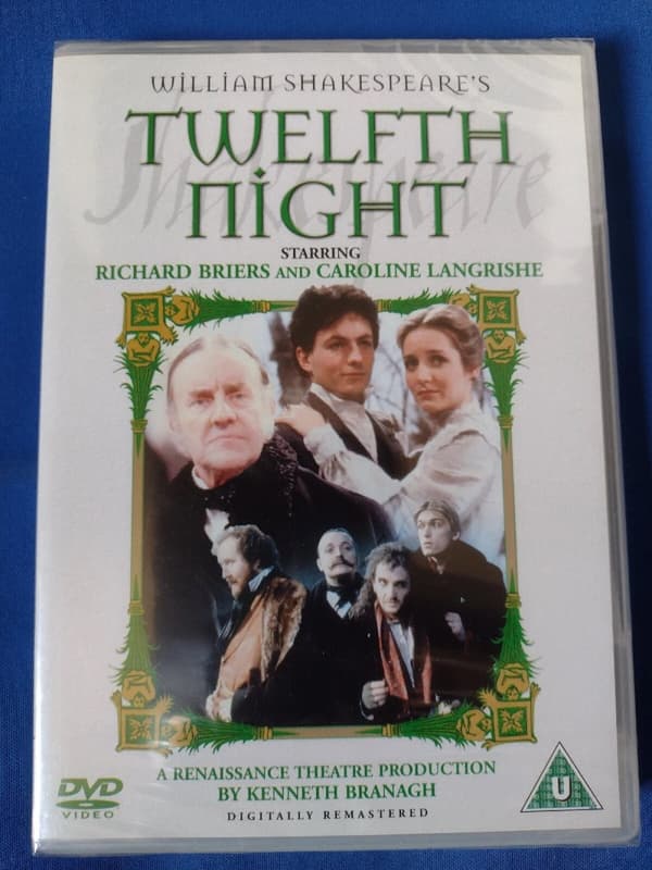 TWELFTH NIGHT (1988 TV Movie) DVD RICHARD BRIERS Brand New | CDON