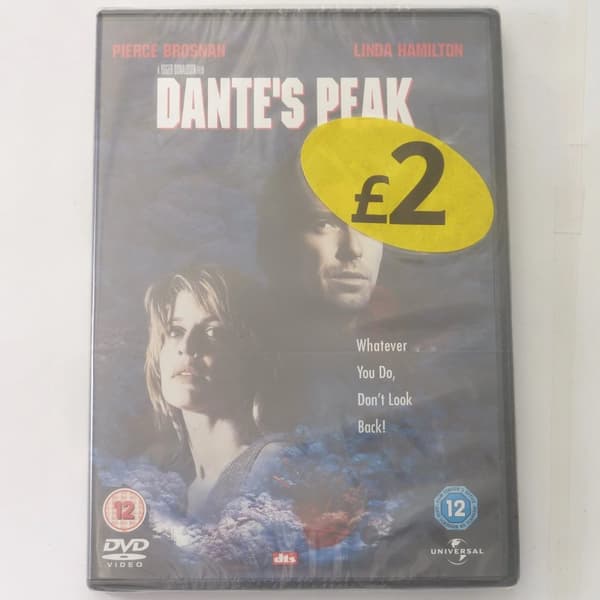 Dante's Peak DVD Pierce Brosnan Linda Hamilton Roger Donaldson Movie ...