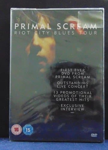PRIMAL SCREAM RIOT CITY BLUES TOUR ---- STILL IN WRAP ---- SEE PHOTOS ...