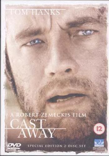 Cast Away 2001 Tom Hanks, Zemeckis DIR cert 12 2 discs DVD Brand New | CDON