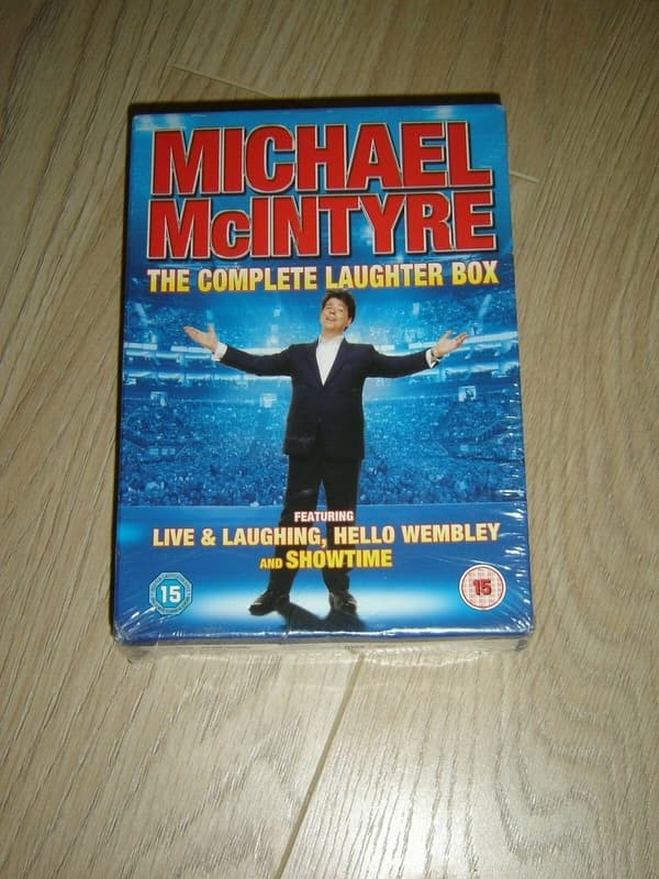 MICHAEL MCINTYRE THE COMPLETE LAUGHTER BOX 3 X BOX SET DVD Brand New | CDON