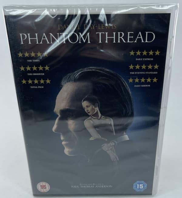 Phantom Thread - Daniel Day Lewis - DVD Brand New | CDON