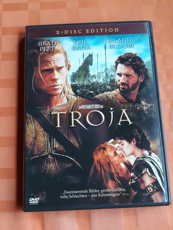 TROJA BRAD PITT ORLANDO BLOOM DIANE KRUGER / 2 Edition DVD (2004) Brand ...