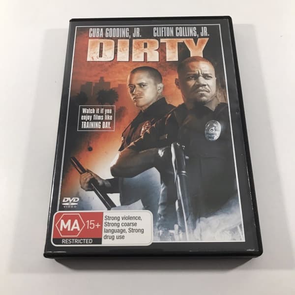 Dirty Cuba Gooding Jr Clifton Collins Jr Ex Rental Movie MA15+ DVD ...