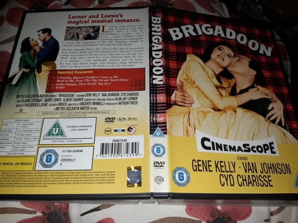 Brigadoon - Gene Kelly & Cyd Charisse DVD (1954) Brand New | CDON