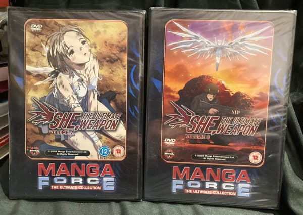 She The Ultimate Weapon - Volumes 2 & 3 DVDs ( and DVD Brand New | CDON