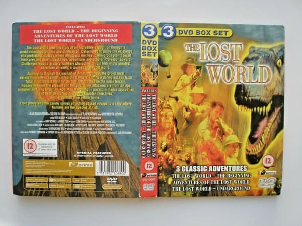 LOST WORLD THE BEGINNING, ADVENTURES OF THE LOST WORLD, LOST WORLD ...