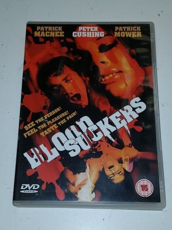 BLOOD SUCKERS PATRICK MACNEE PETER CUSHING DVD Brand New | CDON