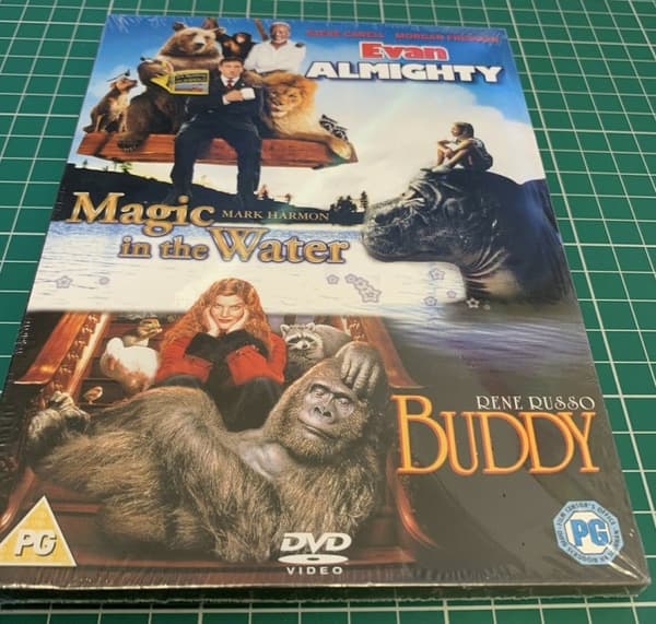 Evan Almighty and Buddy and Magic In The Water and DVD Brand New | CDON