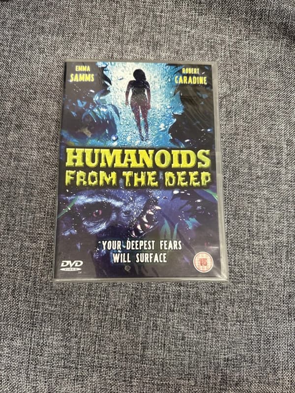 HUMANOIDS FROM THE DEEP EMMA SAMS ROBERT CARADINE DVD Brand New | CDON