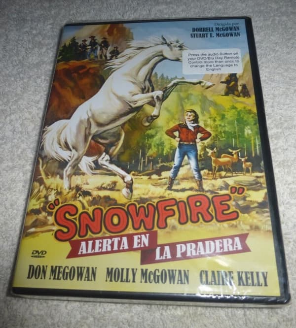Snowfire Alerta en la Pradera (Snowfire) DVD (1958) Brand New | CDON
