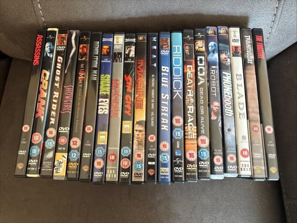 Great bundle of top named action adventures .20 dvds included .Movie ...