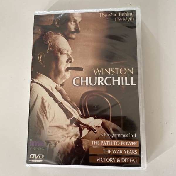 Winston Churchill - The Man Behind The Myth Documentary DVD Brand New ...
