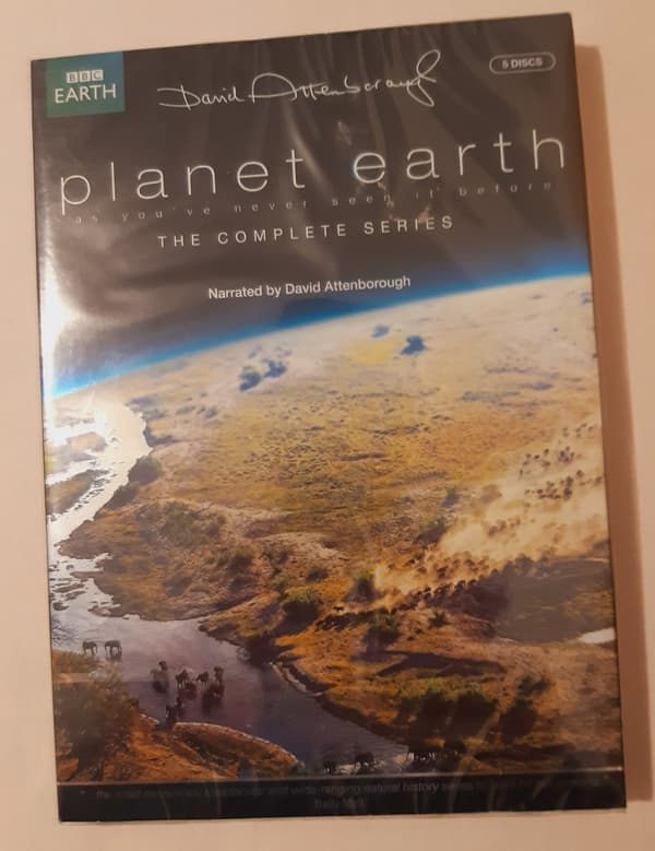 Planet Earth David Attenborough Set BBC 10+ Hours DVD Brand New | CDON