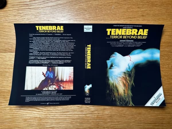 Tenebrae Custom Sleeve 4K UHD DVD Brand New | CDON