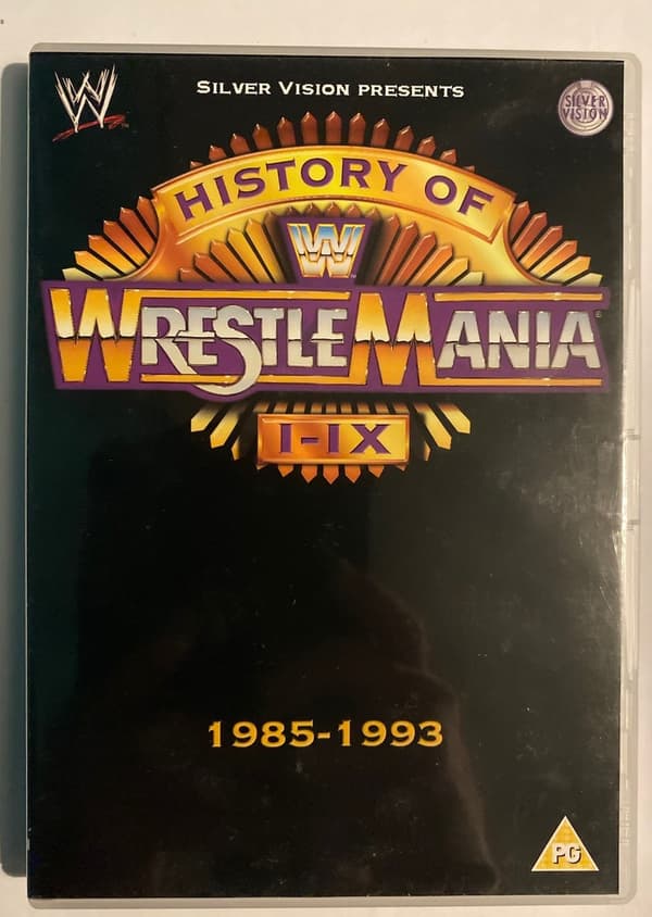WWE History Of Wrestlemania I-IX - Wrestling DVD (1985) Brand New | CDON