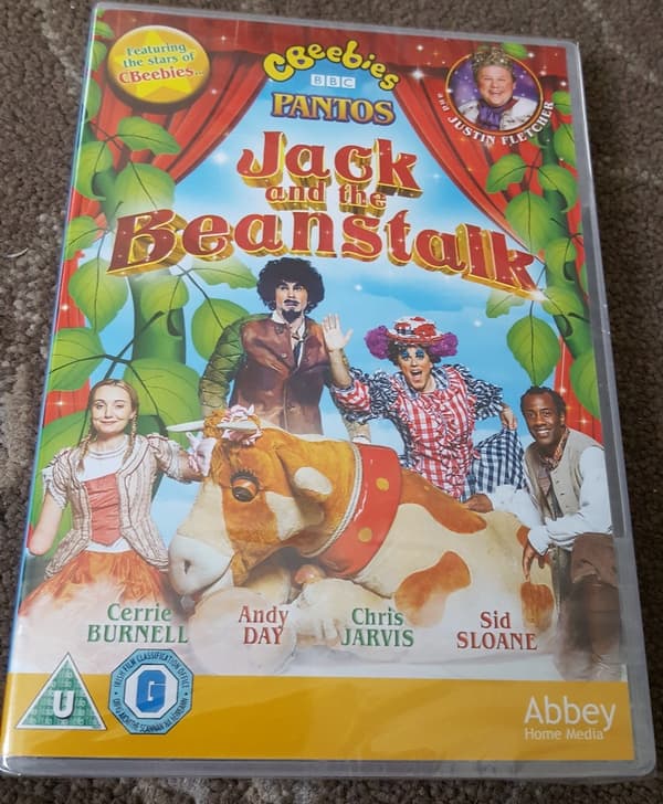 CBEEBIES BBC PANTO JACK AND THE BEANSTALK KIDS DVD Brand New | CDON