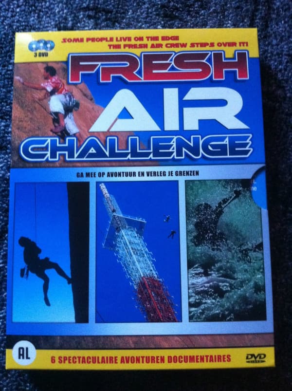FRESH AIR CHALLENGE (UK) Skydive, Rafting DVD Brand New | CDON