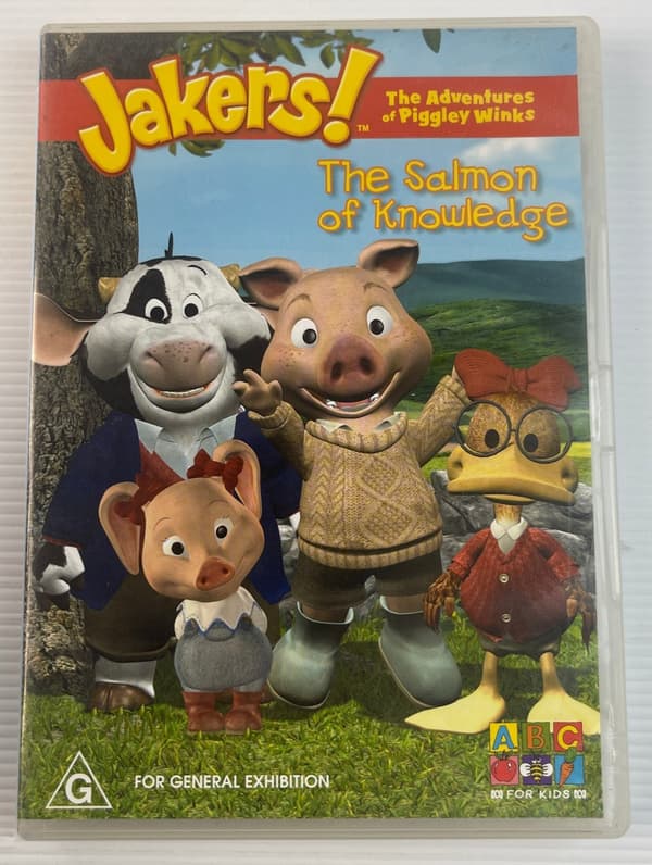 Jakers - The Adventures of Piggley Winks The Salmon of Knowledge DVD ...
