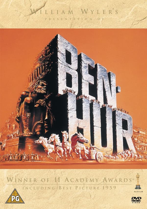 Ben-Hur Cathy O'Donnell Charlton Heston Haya Harareet DVD (1959) Brand ...