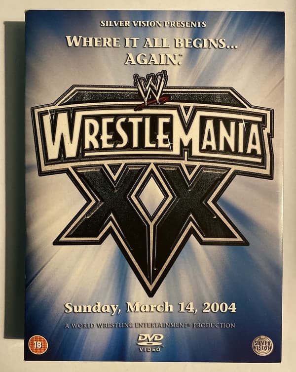 WWE Wrestlemania 20 XX Wrestling DVD Brand New | CDON