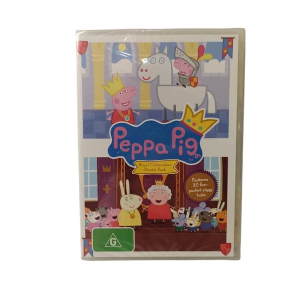 Peppa Pig Royal Celebration Double Pack TV Series Animation DVD Brand ...