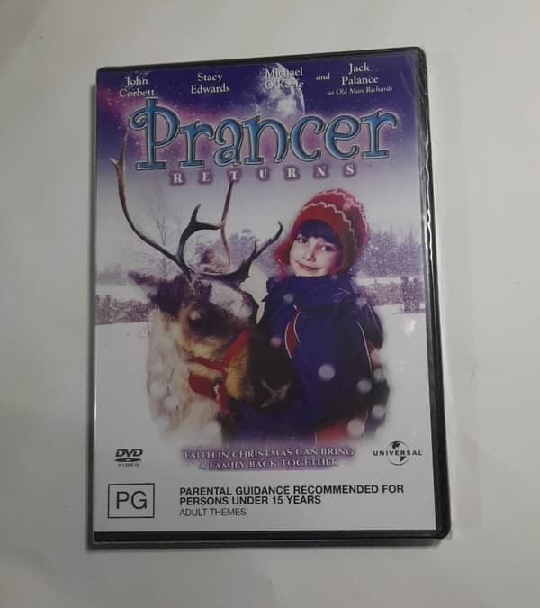 Prancer Returns John Corbett Reindeer Santa Snow DVD Brand New | CDON