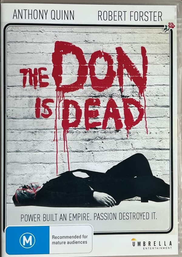 THE DON IS DEAD Richard Fleischer Anthony Quinn Frederic Forrest DVD ...