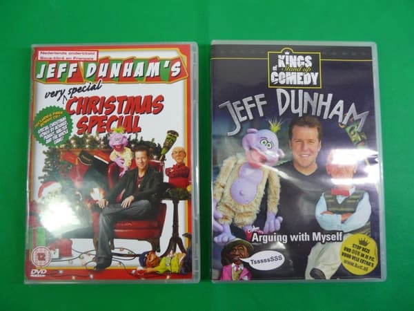 JEFF DUNHAM DVDs x 2 Christmas Special & Arguing with Myself DVD Brand ...