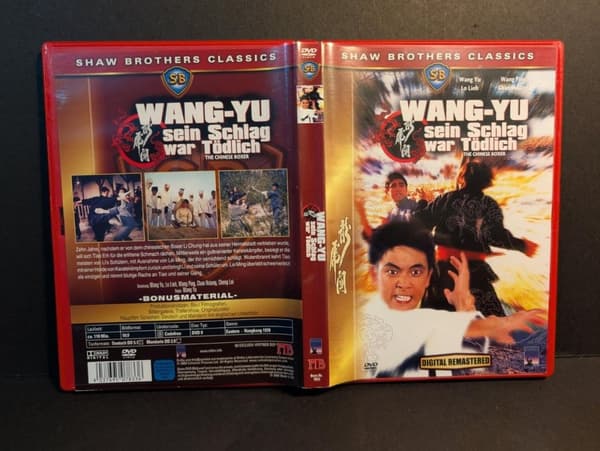 Wang Yu - The Chinese Boxer -Shaw brothers English subtitles DVD Brand ...