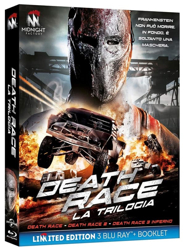 Death Race La Trilogia (Box 3 Br) Bennett Mcdowell Blu-ray Brand New | CDON