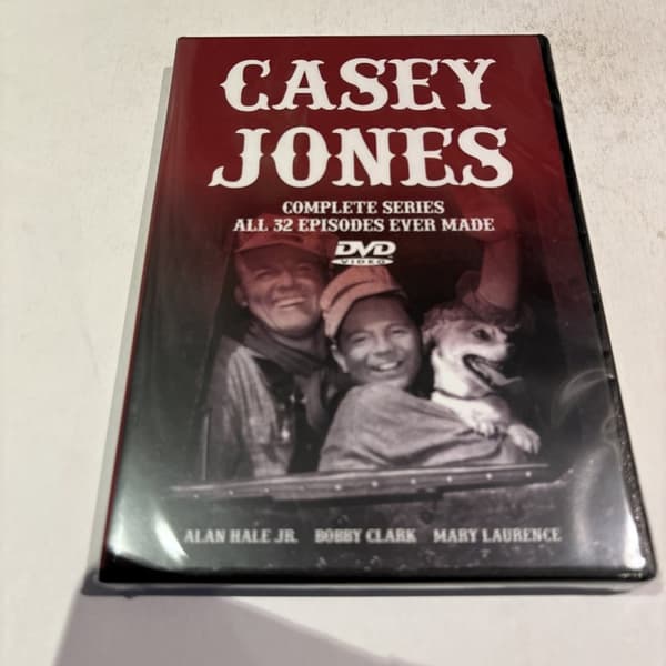 ALAN HALE - CASEY JONES COMPLETE TV SERIES ON 4 DVDS ALL 32 EPISODES ...