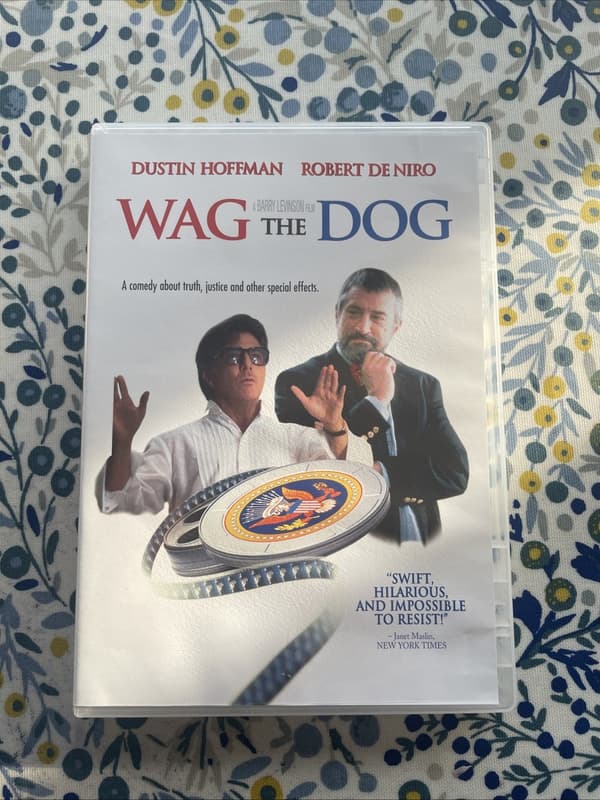 Wag The Dog - Dustin Hoffman & Robert De Niro DVD (1997) Brand New | CDON