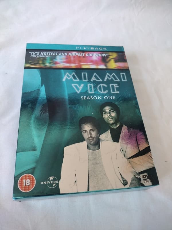 Miami Vice Complete Series 1 Box Set DVD Brand New | CDON
