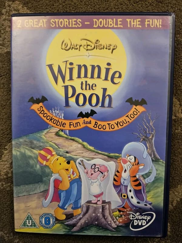 DISNEYS WINNIE THE POOH SPOOKABLE FUN AND BOO TO YOU , TOO KIDS DISNEY ...