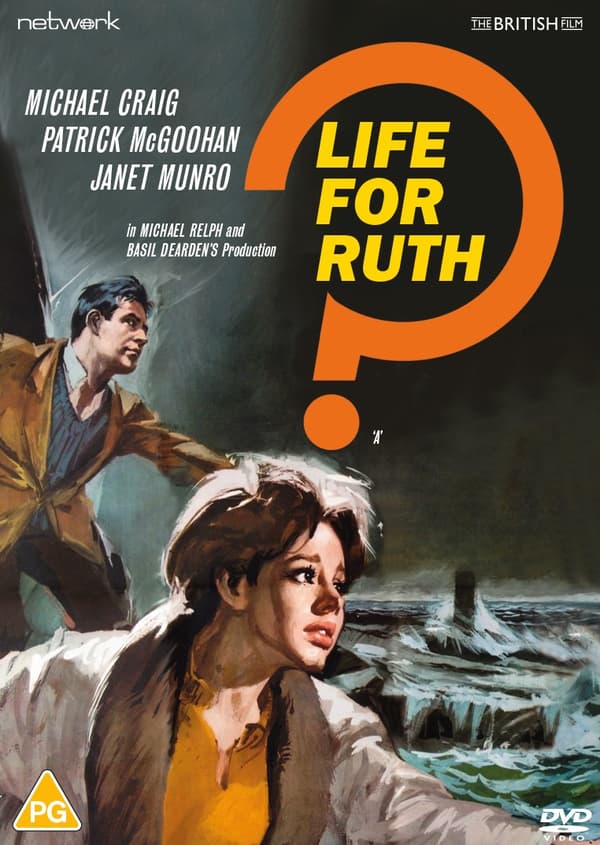 Life for Ruth Michael Craig Patrick McGoohan Janet Munro DVD Brand New ...