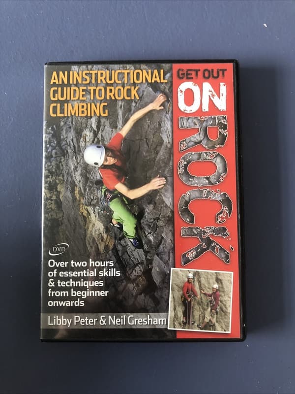 An Instructional Guide To Rock Climbing Get On Rock Libby Peter DVD ...