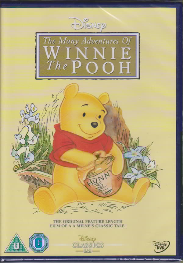 Winnie the Pooh Honey Tree Blustery Day Tigger Too & UK Disney DVD ...