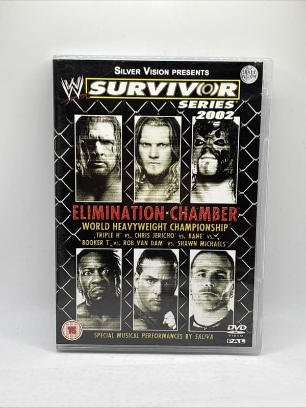 WWE Survivor Series Wrestling Silver Vision Rare DVD (2002) Brand New ...