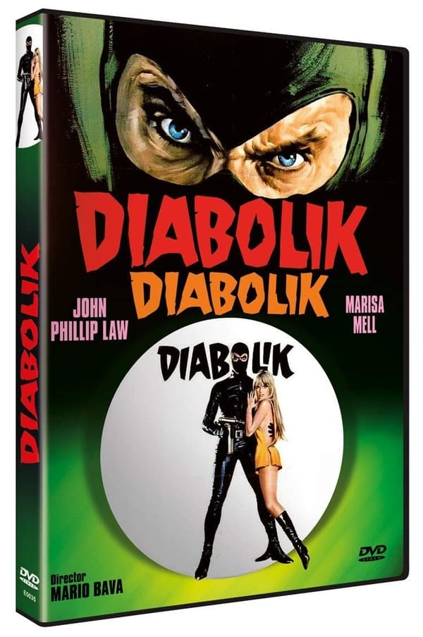 Diabolik Danger: Diabolik DVD (1968) Brand New | CDON