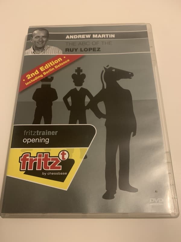 ABC Of The Ruy Lopez - Andrew Martin - 2nd Edition DVD Brand New | CDON