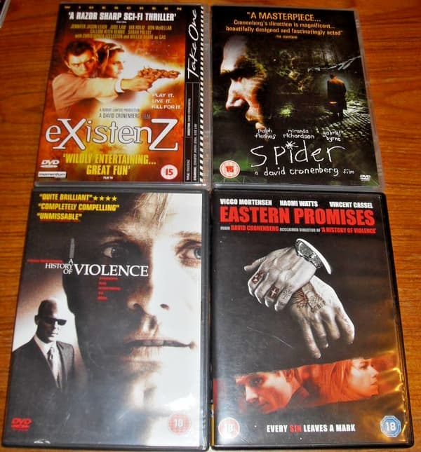 David Cronenberg Collection 4 DVDS DVD Brand New | CDON
